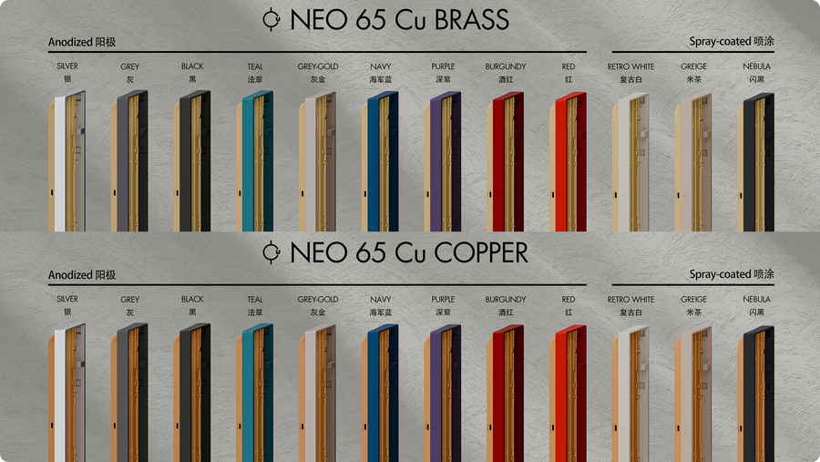 Neo60 Cu & Neo65 Cu – Qwertykeys