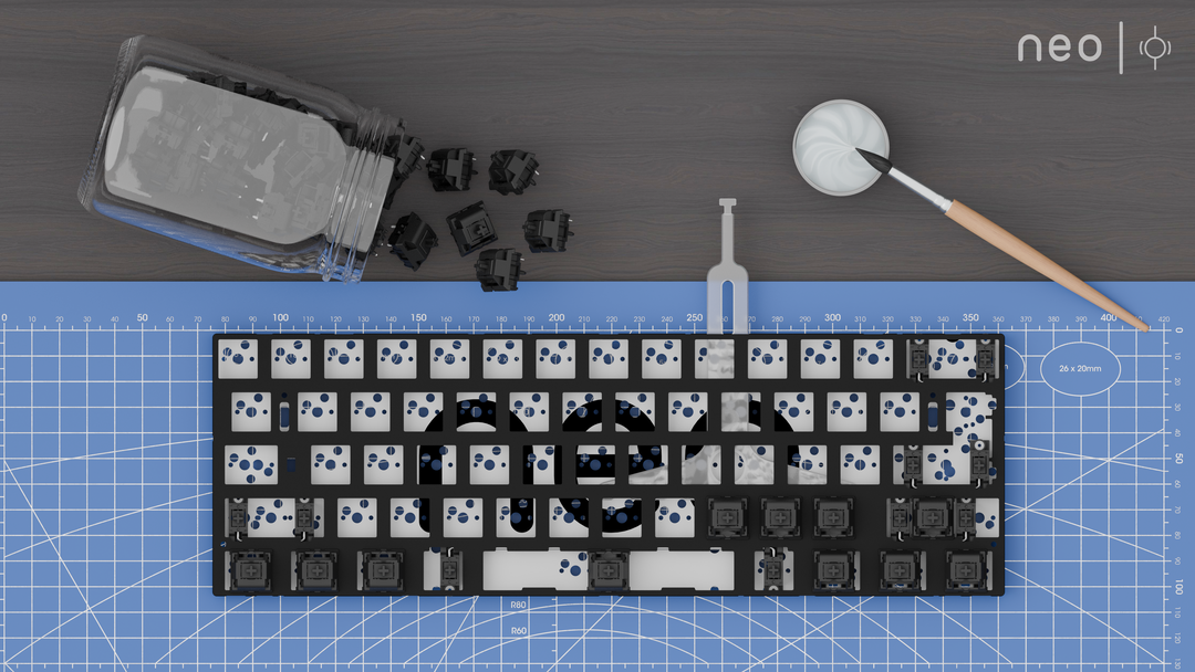 Neo60 Core Custom Mechanical Keyboard – Qwertykeys